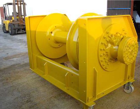Ship winch - Marina Diesel, SL - towing / hydraulic drive / with ...
