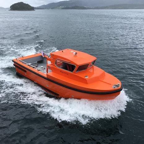 Professional rescue boat - WEEDO 910 - Maritime Partner AS - work boat ...