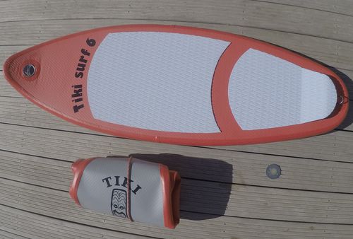 Inflatable kiteboard - SURF 5 - TIKI FACTORY - surf / wave
