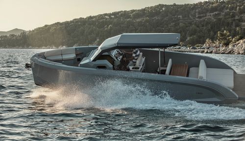 Electric runabout - Escape 30 - Rand Boats Aps - outboard / inboard ...