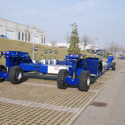 Handling trailer - tmb 50 M90 - fgm tecnology - for boat / hydraulic ...