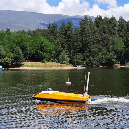 Underwater Object Detection Usv Se40 Oceanalpha Remote Controlled
