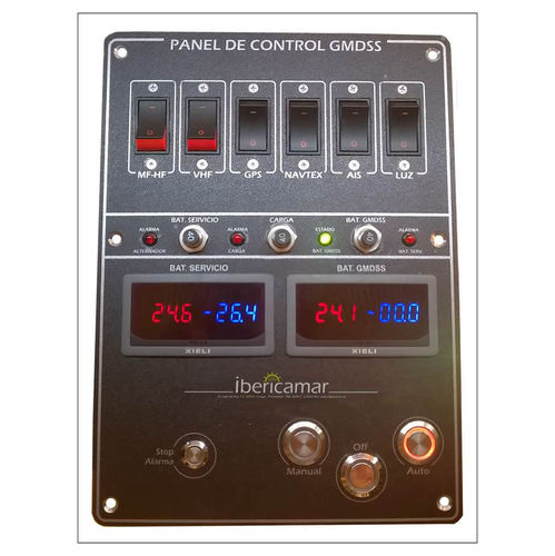 Professional vessel control panel - GMDSS MF-HF - ibericamar, s.l ...