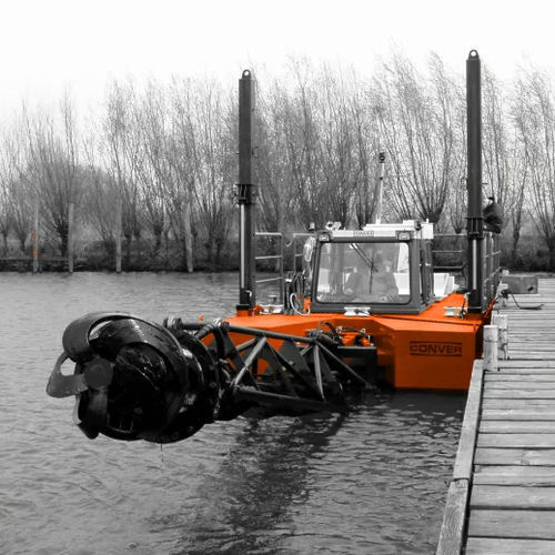 Cutter-suction dredge - C87 - Conver - multihull