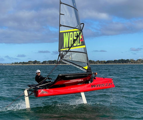Single-handed sailing dinghy - WASZP_X - WASZP - foiling / regatta ...