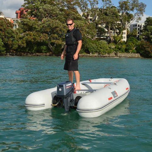Inflatable catamaran - NAVIGATOR - True Kit Inflatables - outboard ...