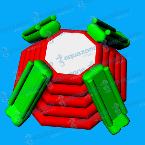 Slide water toy - AQUAZONE parc aquatique - parks / platform / pyramid