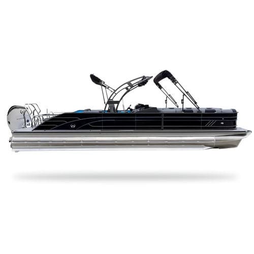 Outboard pontoon boat - V30 - Vision Marine Technologies - electric ...
