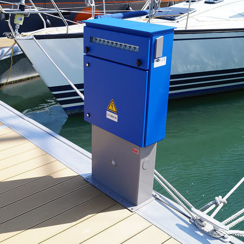 Electrical distribution pedestal - K08 - ARABEL NV - MARINA INTEGRATED ...