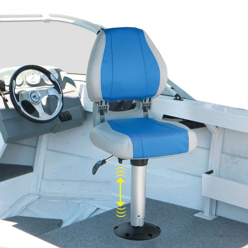 Boat seat pedestal - MA 776 series - OCEANSOUTH - marine / adjustable ...
