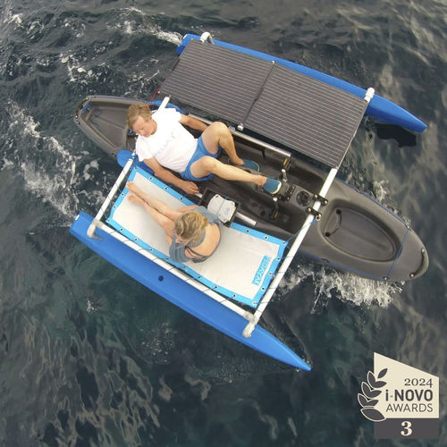 Sit-on-top kayak - PEDAYAK SOLAR - L' AQUAPHILE sarl - touring ...