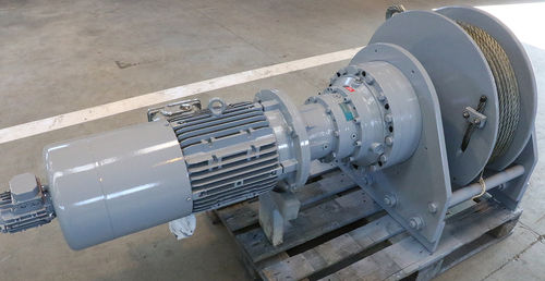 Ship winch - drop keel - DMT MARINE EQUIPMENT SA - oceanographic ...