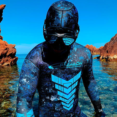 Spearfishing suit - NEOS - EPSEALON - dive / wetsuit / with hood