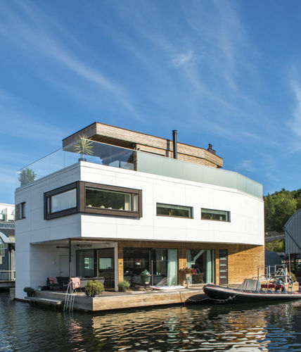 Floating house platform - Bluet Floating Solutions - floating ...