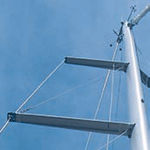 Sailboat mast spreader - All boating and marine industry manufacturers