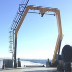 Lifting A-frame for ships - All boating and marine industry manufacturers