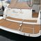 Non-slip boat decking - Deckfab - synthetic teak / foam