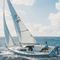 Racing sailboat - 22 Capri - Catalina Yachts - daysailer / 1-cabin ...