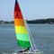 Recreational sport catamaran - AQUA CAT 14 - American Sail - single ...