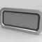 Rectangular portlight - CRISTAL RANGE - Goiot Systems - for boats / for ...