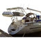 Sailboat arch - MPI-INOX - custom / with davit / for solar panels