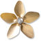 Boat propeller - WHISPER - MaxProp - variable-pitch / shaft drive / 5-blade
