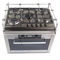 Boat stove-oven - CUSTOM 1 - Techimpex - gas / electric / three-burner
