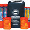 Offshore distress kit for boats (hand-held flares and smoke signals ...