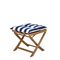 Boat stool - Foldaway deluxe - ARC Marine - teak