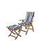 Boat stool - Foldaway deluxe - ARC Marine - teak