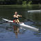Racing shell - Durham Boat Company - single scull