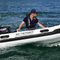Outboard inflatable boat - FEDERLIGHT 285 - 3D MARINE - rigid / open / sea