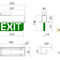 Ship emergency exit sign - HL71 - LightPartner Lichtsysteme