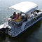 Outboard pontoon boat - 5 Q - Stardeck by starcraft - tri-tube / open ...