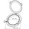 Round portlight - SFPP1-02 - SEAFLO - for boats / opening