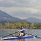 Recreational rowing boat - LiteRIVER - LITEBOAT - single scull