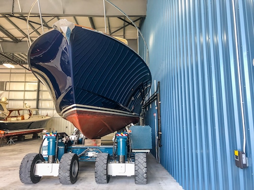 Hinckley Yacht Services Adds New Marine Travelift TM60 Self-Propelled ...