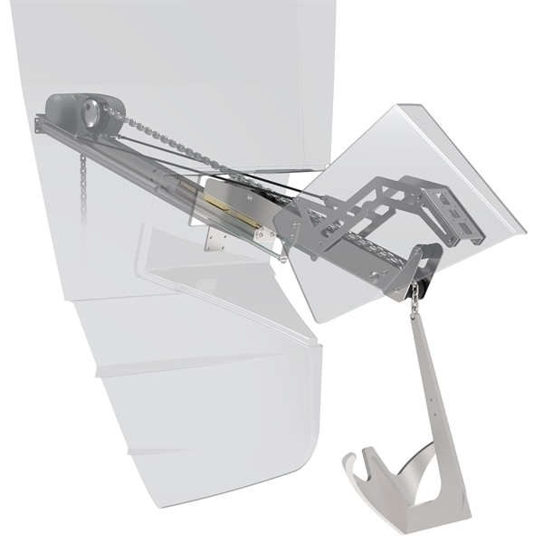 Retractable bow roller stroke 650 mm and 350 mm - Str. degli Olmi, 22 ...