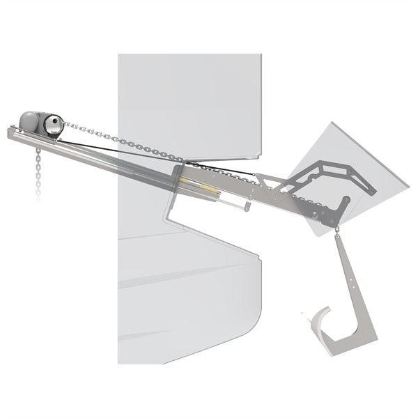 Retractable bow roller stroke 650 mm and 350 mm - Str. degli Olmi, 22 ...