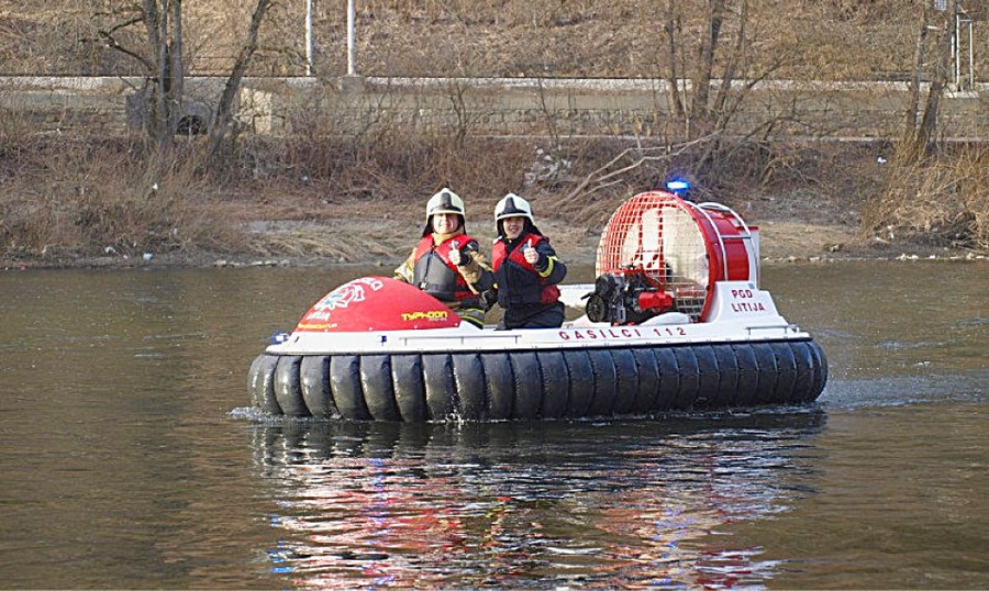 SAR Hovercraft Typhoon - 1360 Vrhnika, Slovenia - MAD Hovercraft