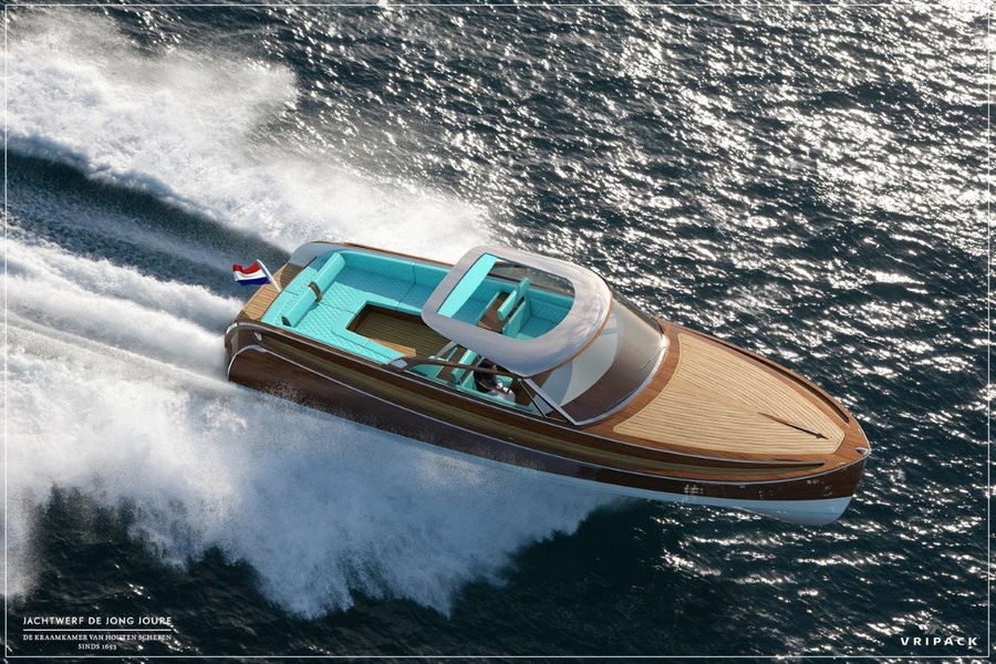 Walth J-34: Dutch handmade wooden tender - Netherlands - Walth Boats