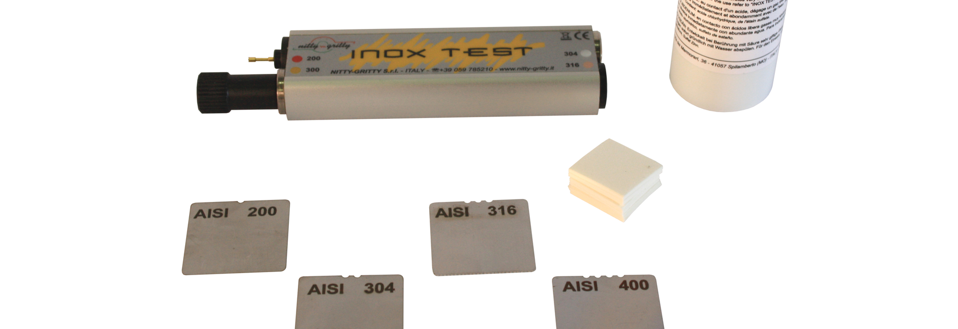 INOX TEST: IDENTIFY STAINLESS STEEL - Via dei Marmorari, 36, 41057 ...