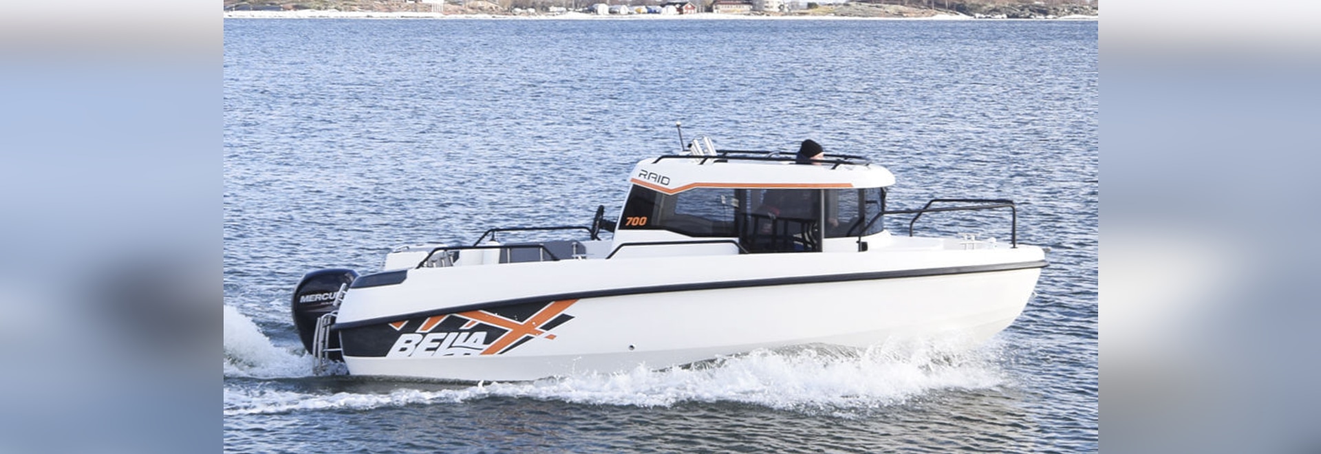 NEW: outboard cabin cruiser by Bella Boats - Bella Boats Oy