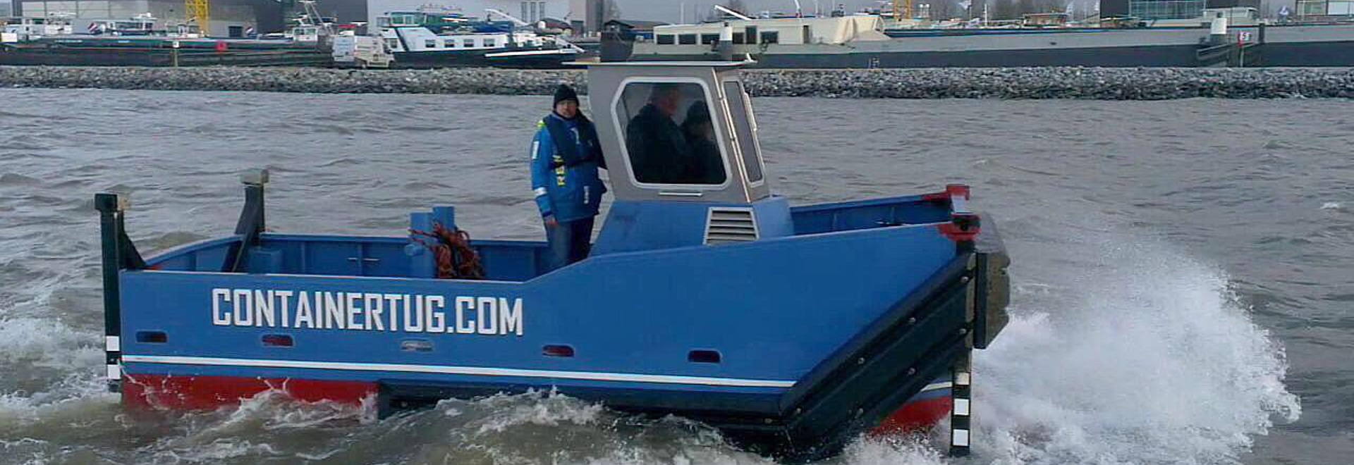 Transport your tug as a container! - ContainerTug B.V.