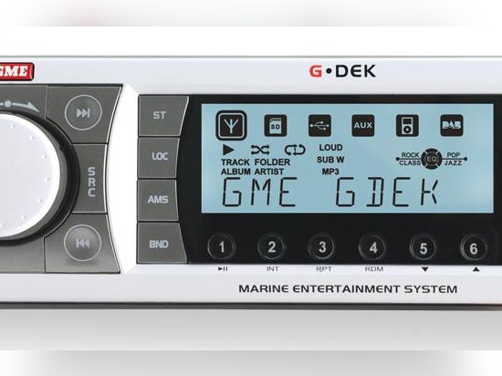 GME G-DEK marine multimedia entertainment system - GME electrophones
