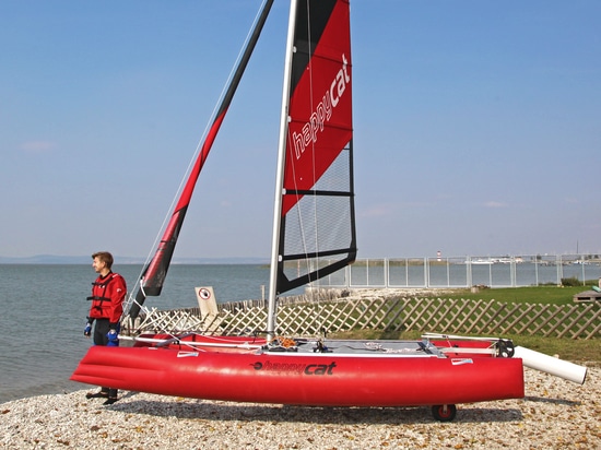 Slip wheels for dinghy with sail HAPPY CAT EVOLUTION - Weistracher Str ...