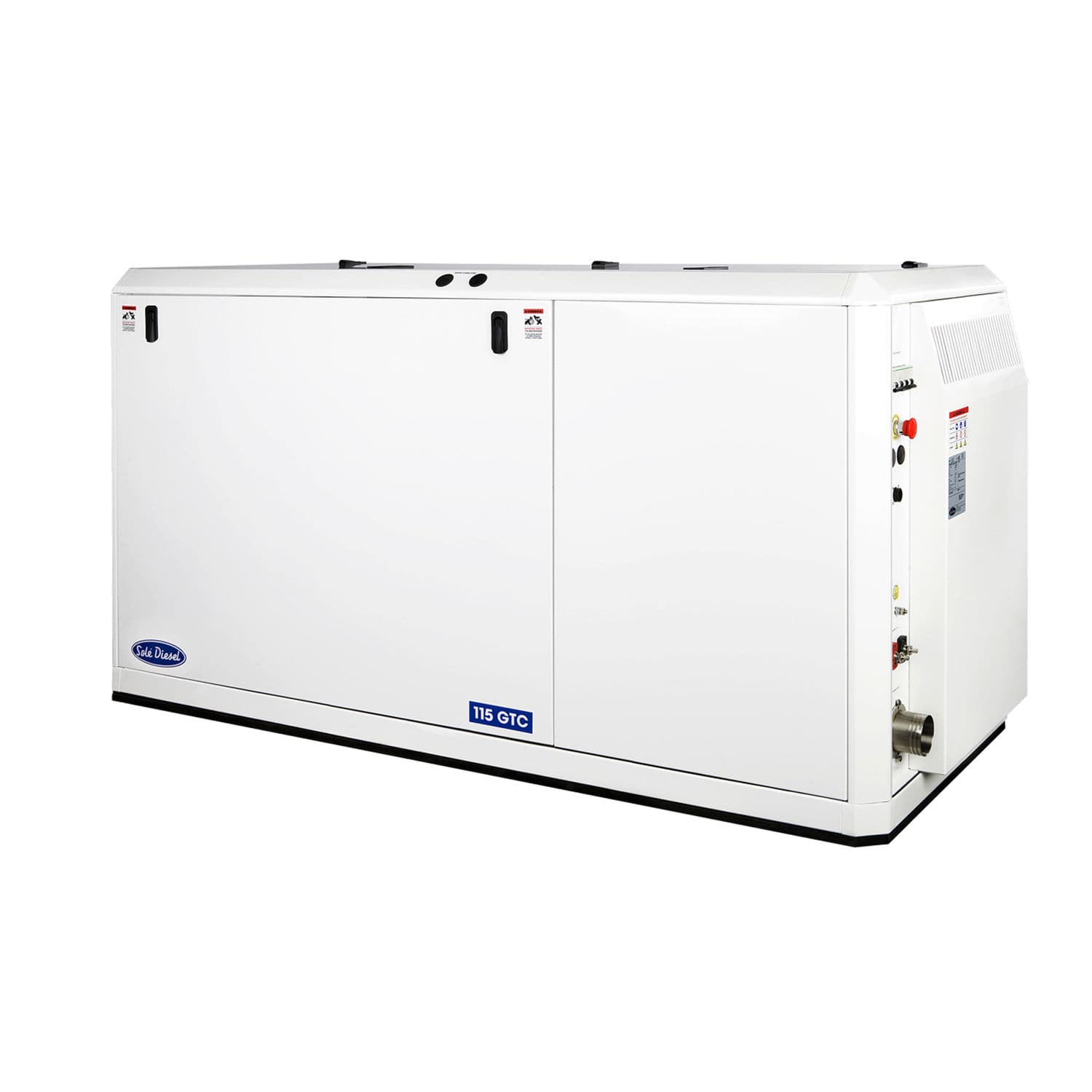 ディーゼル発電機セット - 115 GT/GTC - SOLÉ ADVANCE - ヨット用 / 50 Hz / 防音