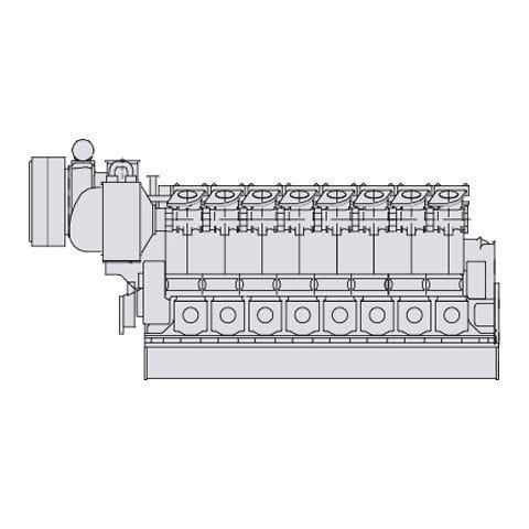船内エンジン - S.E.M.T. Pielstick PC2.6B (DE) - MAN Energy Solutions - Marine ...