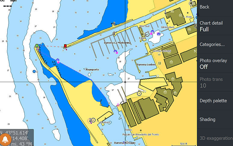 デジタル海図 - MAX-N+ - C-MAP - 3D