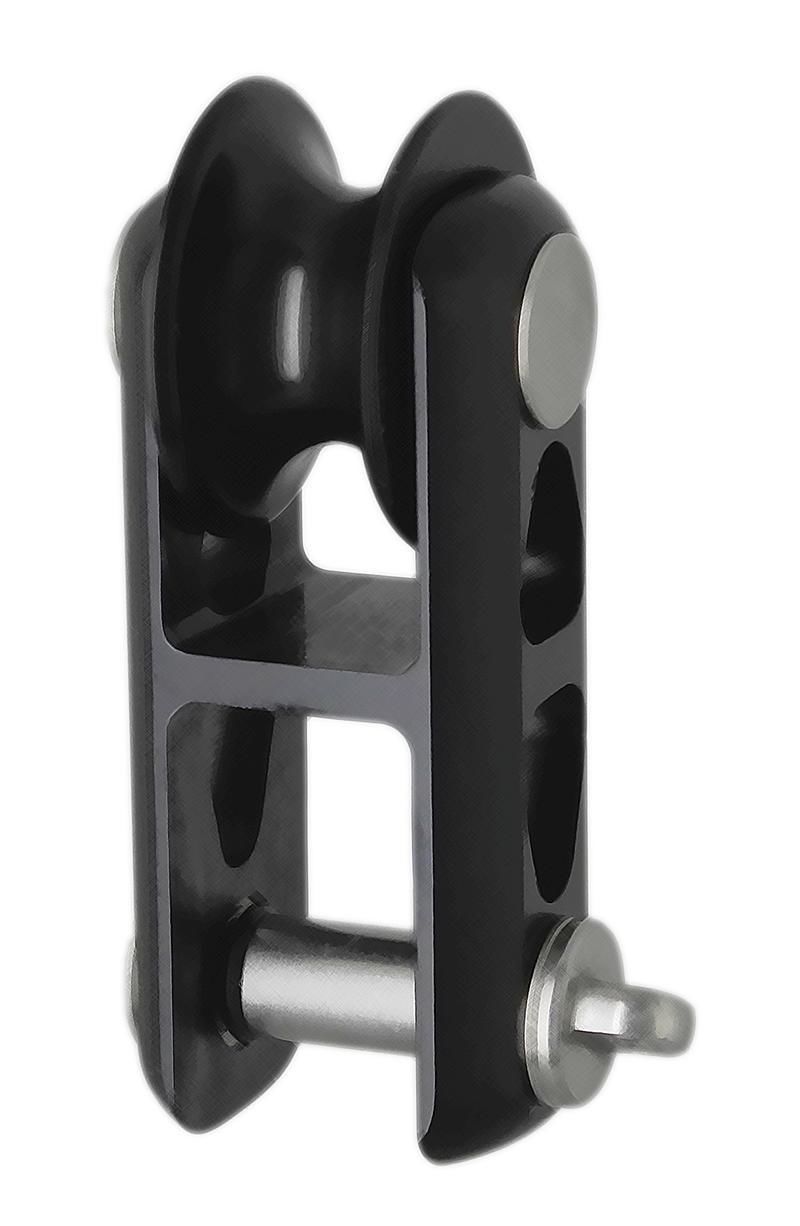 1つ滑車 - Pd50 - UBI MAIOR ITALIA - チーク / 最大ロープ径：14 mm / セールボート用